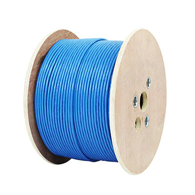 Hitachi CAT6A-XE 10G BLUE PLENUM, 1000ft REEL – FiberNext